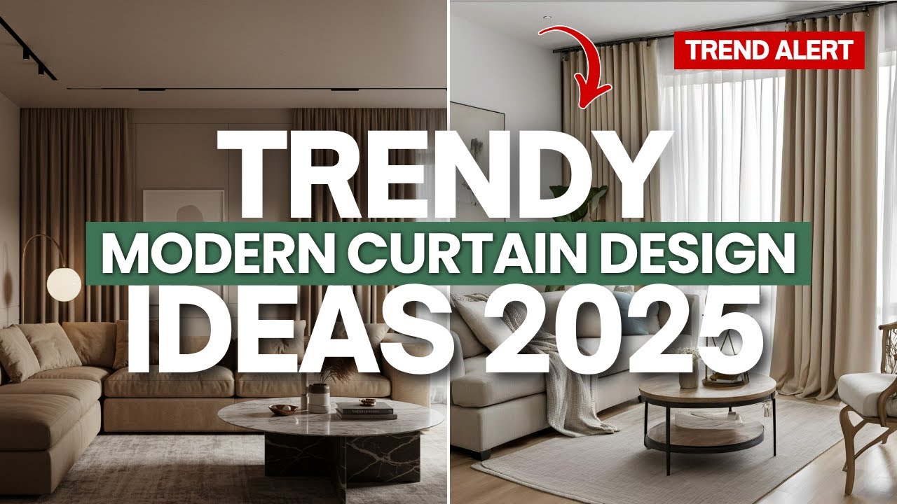 Trendy Modern Curtain Design Ideas for 2026