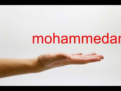 How to Pronounce mohammedan - American English