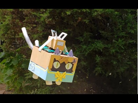 🐱 Flying Kirara cat box飞翔的绮良良・Free 3D File for ・Cults