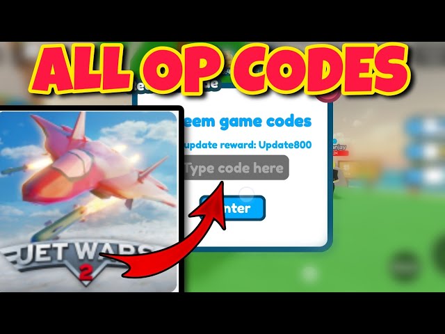 Roblox Jet Wars 2 Codes (August 2023): Free Coins and more