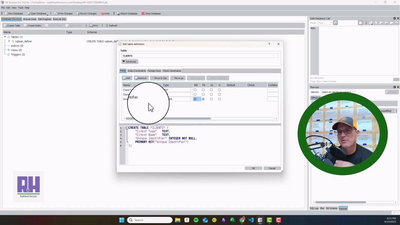 Building A Simple Marketing Database In SQLite With DB Browser