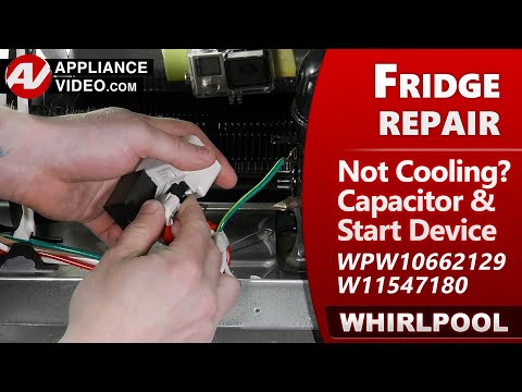 Refrigerator Start & Run Capacitor with Relay - Diagnostic & Repair - Factory Technician