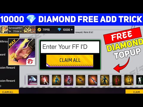 Free Fire Max Diamond Trick 2024 || How To Get Free Diamonds In Free Fire Max || Free Diamonds
