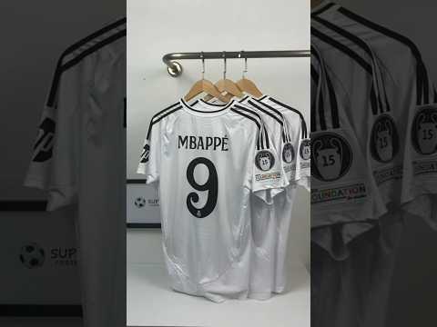 24/25 Real Madrid mbappe 9 or Vini jr 7 #realmadridcf #vinijr #mbappe #mbappefans #shorts