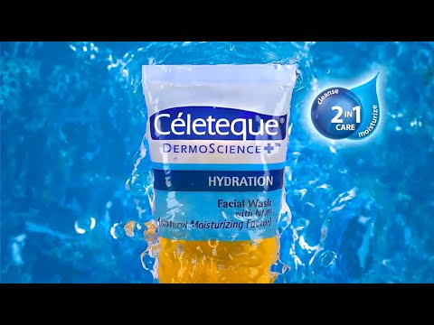 Take control of skin that's too oily or too dry with Céleteque Hydration Facial Wash.