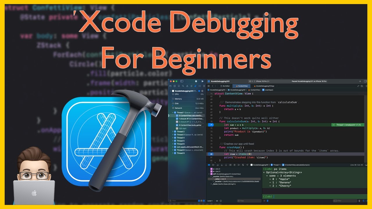 Xcode Debugging for Beginners (2025): The Must-Have Swift Debugging Tools