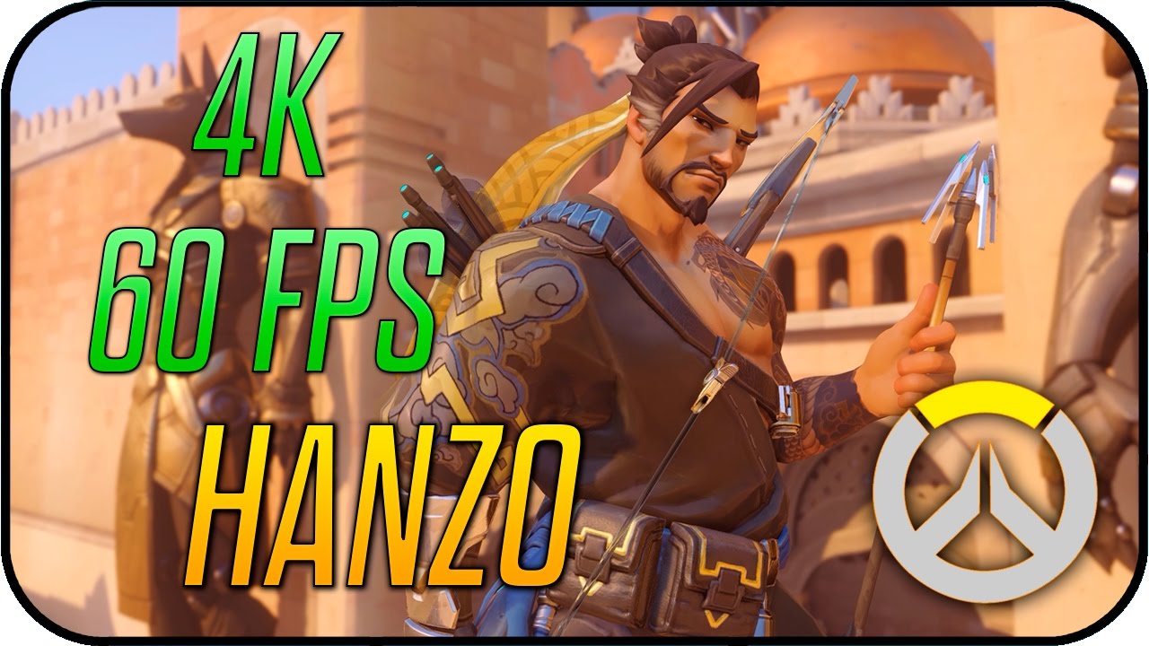 🎮 Overwatch - Hanzo Classic - Animated Desktop Wallpaper 4K 60fps 🎮