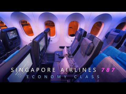 Singapore Airlines 787 Economy Class | Singapore to Tokyo
