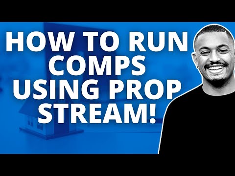 HOW TO RUN COMPS USING PROP STREAM!