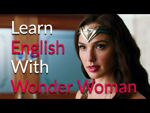 Learn English with Wonder Woman