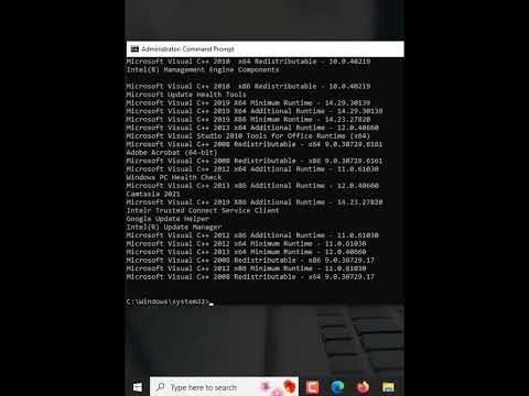 How To Find All Installed Software on your PC using CMD