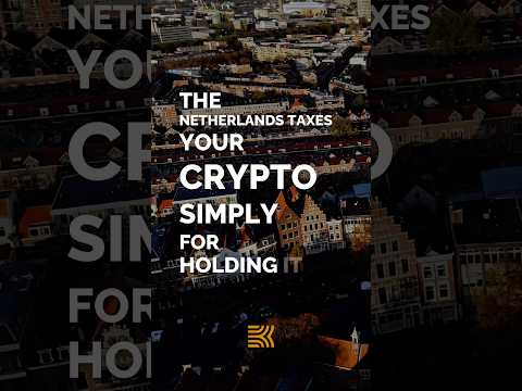 Crypto Tax in the Netherlands takes third of your fictual gains #netherlands #cryptotax