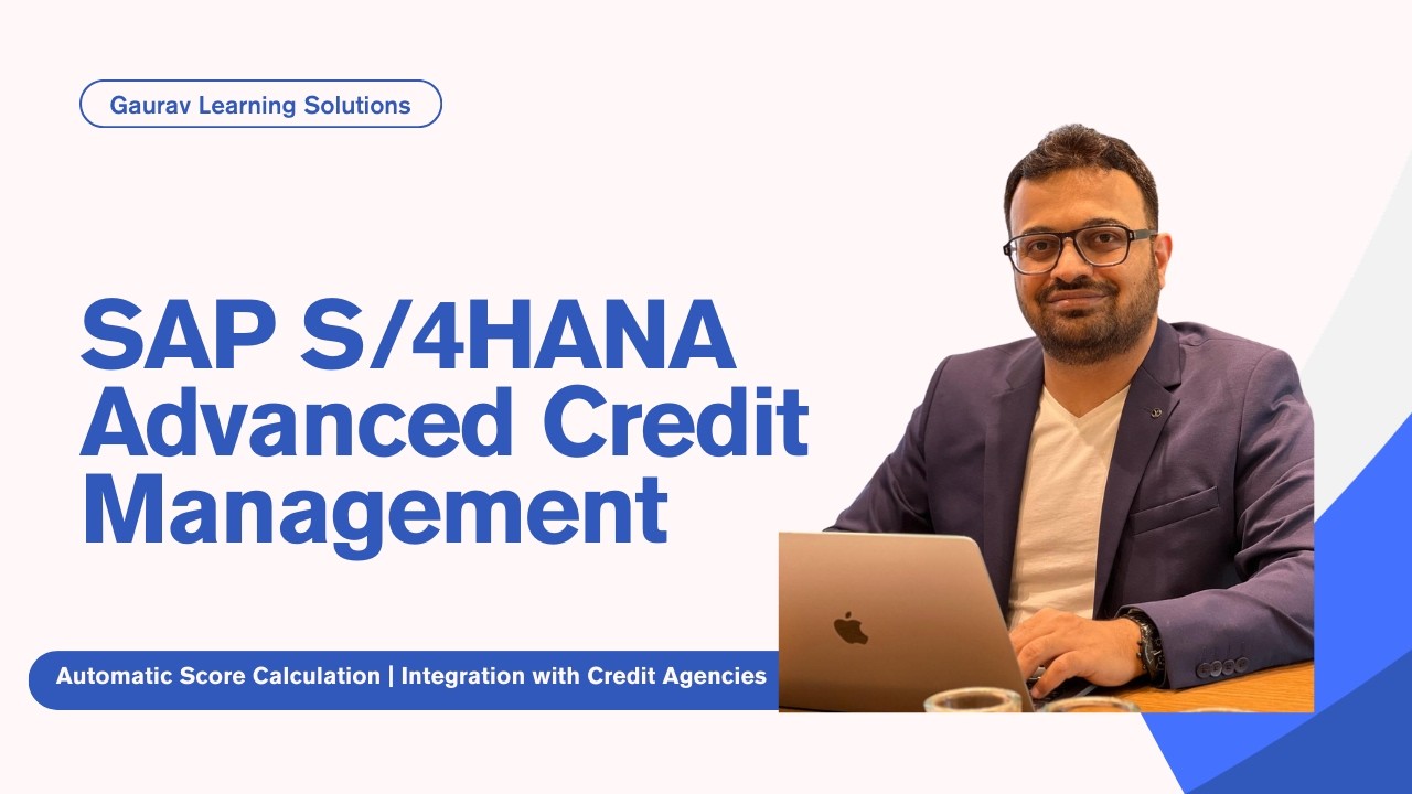 SAP S/4HANA Advanced Credit Management | Complete Process + Configuration Demo
