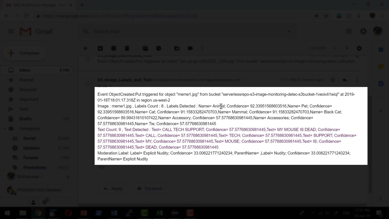 Cloud Serverless AWS Lambda - Video 47