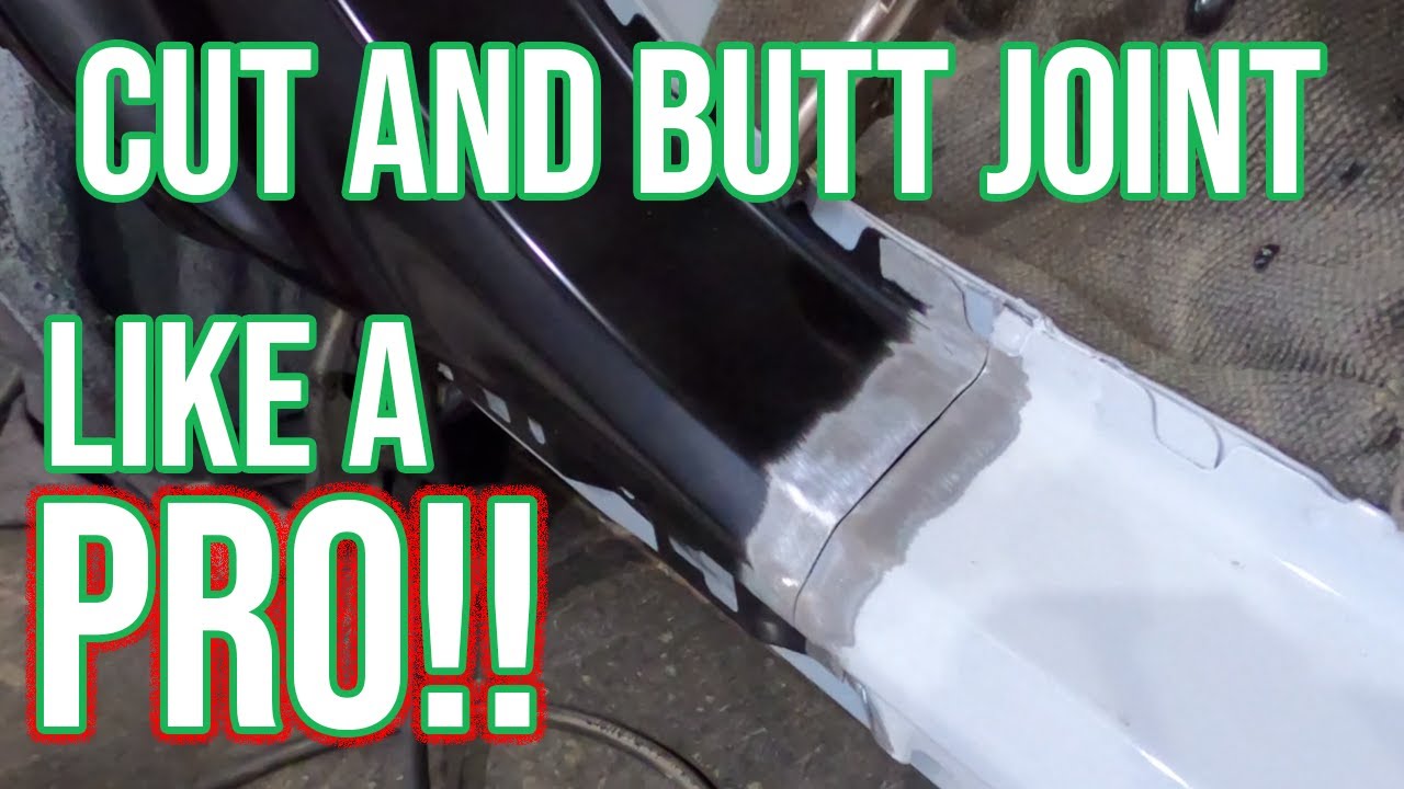 How To Cut for a Butt Joint When Sectioning Panels (TUTORIAL)