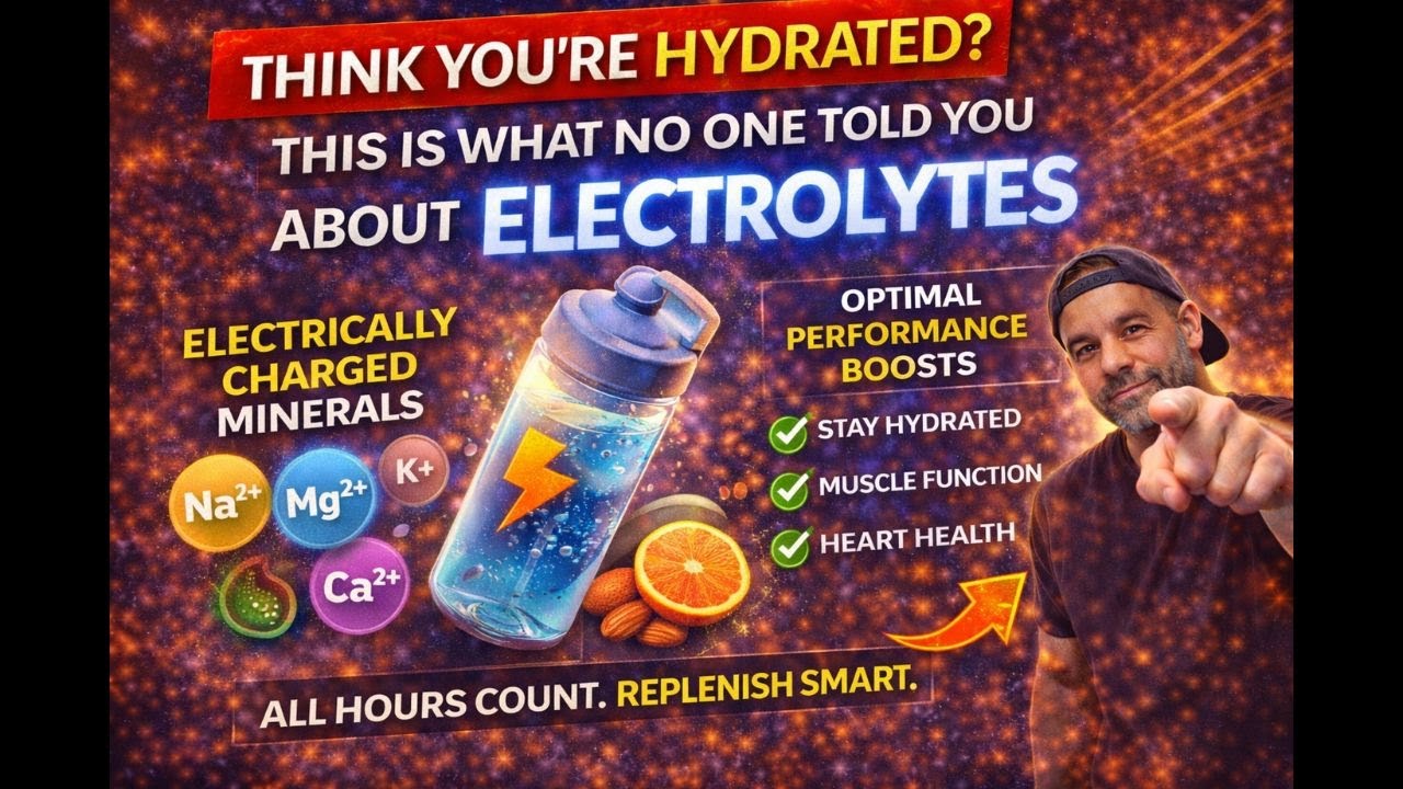 Think You’re Hydrated? This Is What No One Told You About Electrolytes