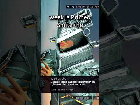Baro Ki'teer June 27 2025 - VOID SURPLUS BOX!!! #shorts #warframe #reels #fyp #isleweaver #gaming