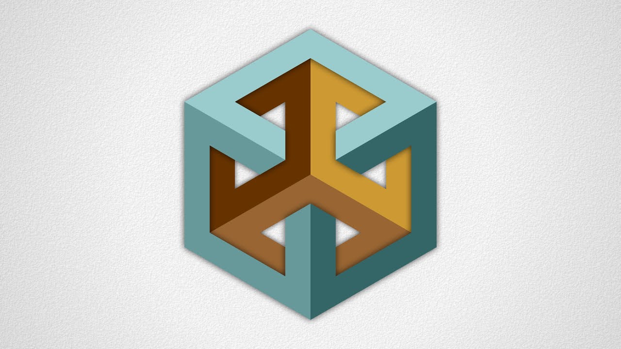 Corel DRAW tutorials | Creator logo | Hexagonal | Polygon | 008