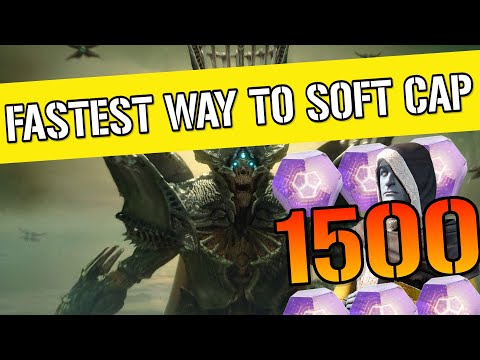 Destiny 2: Fastest Way To Hit SOFT CAP 1,500! Witch Queen power Leveling Guide