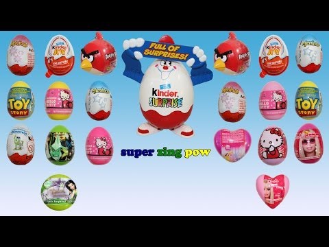 20 Brinquedos Surpresa – Super Zing Pow