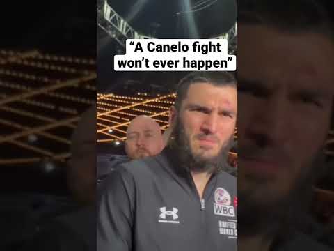 Artur Beterbiev says he won’t fight Canelo Alvarez! #shorts