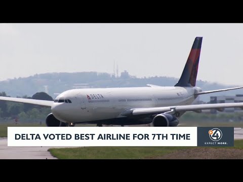 Delta voted best airline for 7th time