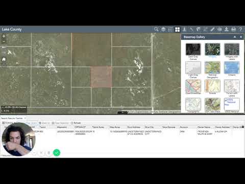 How to Research a property on county GIS