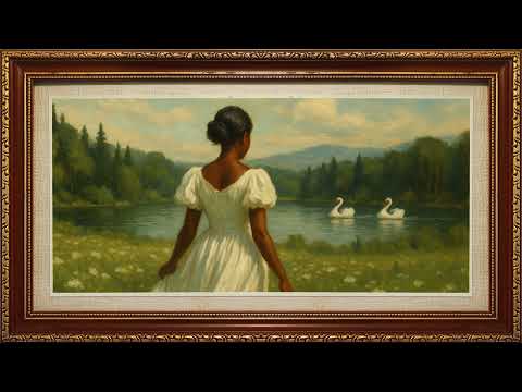 Quadro para TV 👒 "A Dama do Lago" (Lago Negro, Gramado)
