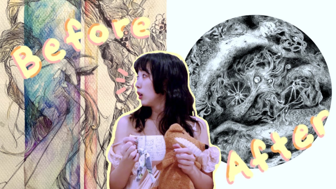 ✧ ˚  . My Portfolio Before & After Art School. ˚  ✧