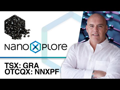Graphene Innovation from NanoXPlore feat. CEO Dr. Soroush Nazarpour. TSX: GRA