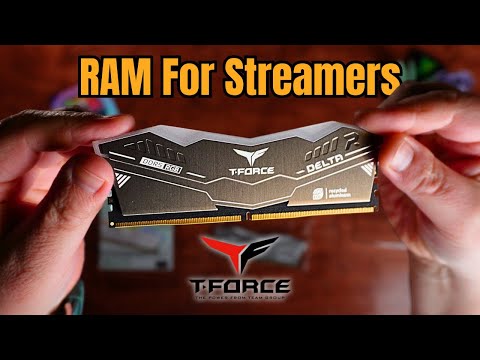 Is This 6400MHz DDR5 RAM the FUTURE of Streaming? | T-FORCE DELTA ECO DDR5 RAM Unboxing