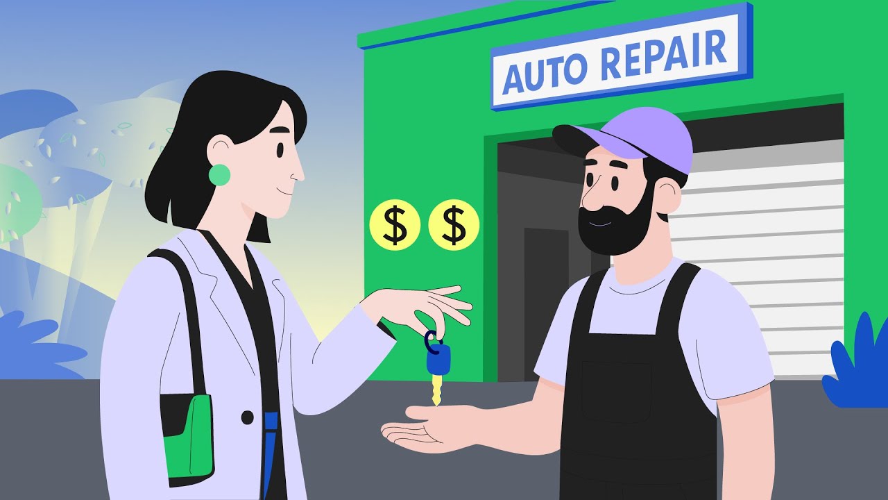 2D animated explainer video by Inovit -  Cook's Fine Auto Body & Collision