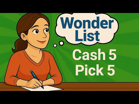Wonder List 6/17/25 Cash 5 Pick 5 Lottery Wins You Don't Want To Miss