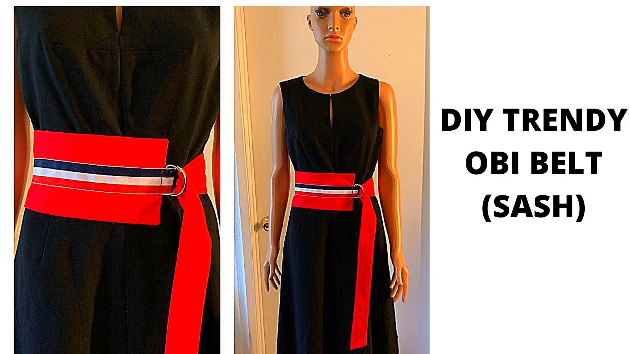 HOW TO MAKE AN OBI BELT (SASH)