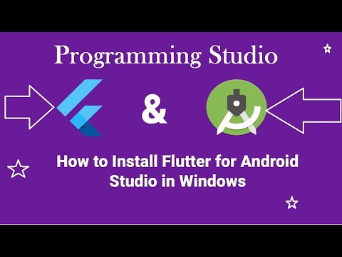 How to install flutter sdk in android studio