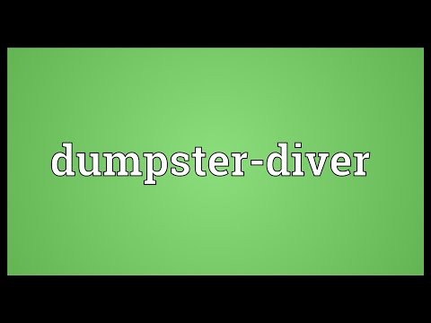 Dumpster-diver Meaning