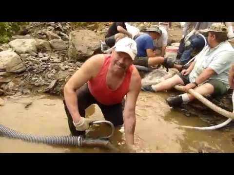 Gravity Mining - Keeping the gold flowing - Highbanking for Gold