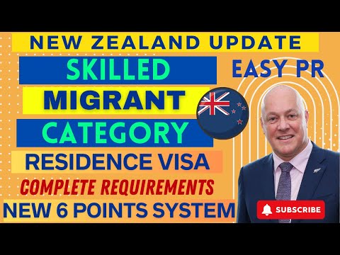 Skilled Migrant Category Resident Visa - New Zealand 6 Point System