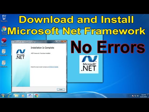 How to Download and Install Microsoft .Net Framework without errors | .Net Framework 4.5.2 Version