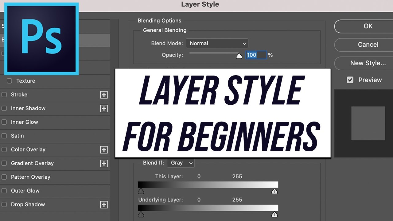 How To Use Layer Styles In Photoshop