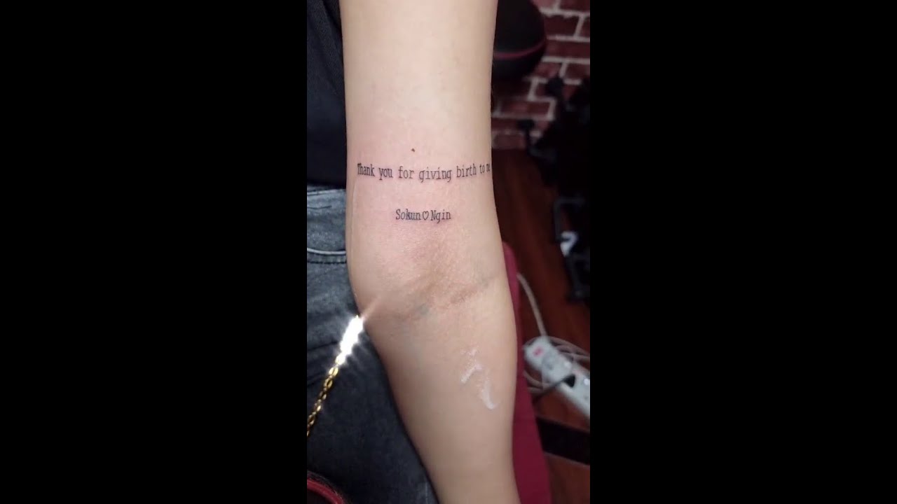 Arm Quotes Tattoos For Women | Small Quote Tattoos on Arm - Small Quote Tattoos - Small Tattoos