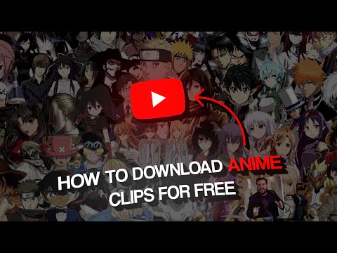 How to download anime clips for free! | AMV edits tutorial #0
