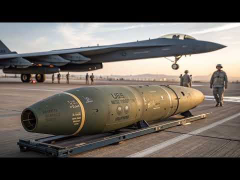 "The 30,000-Pound Message: How the Pentagon Used the GBU-57 Bunker Buster Against Iran"