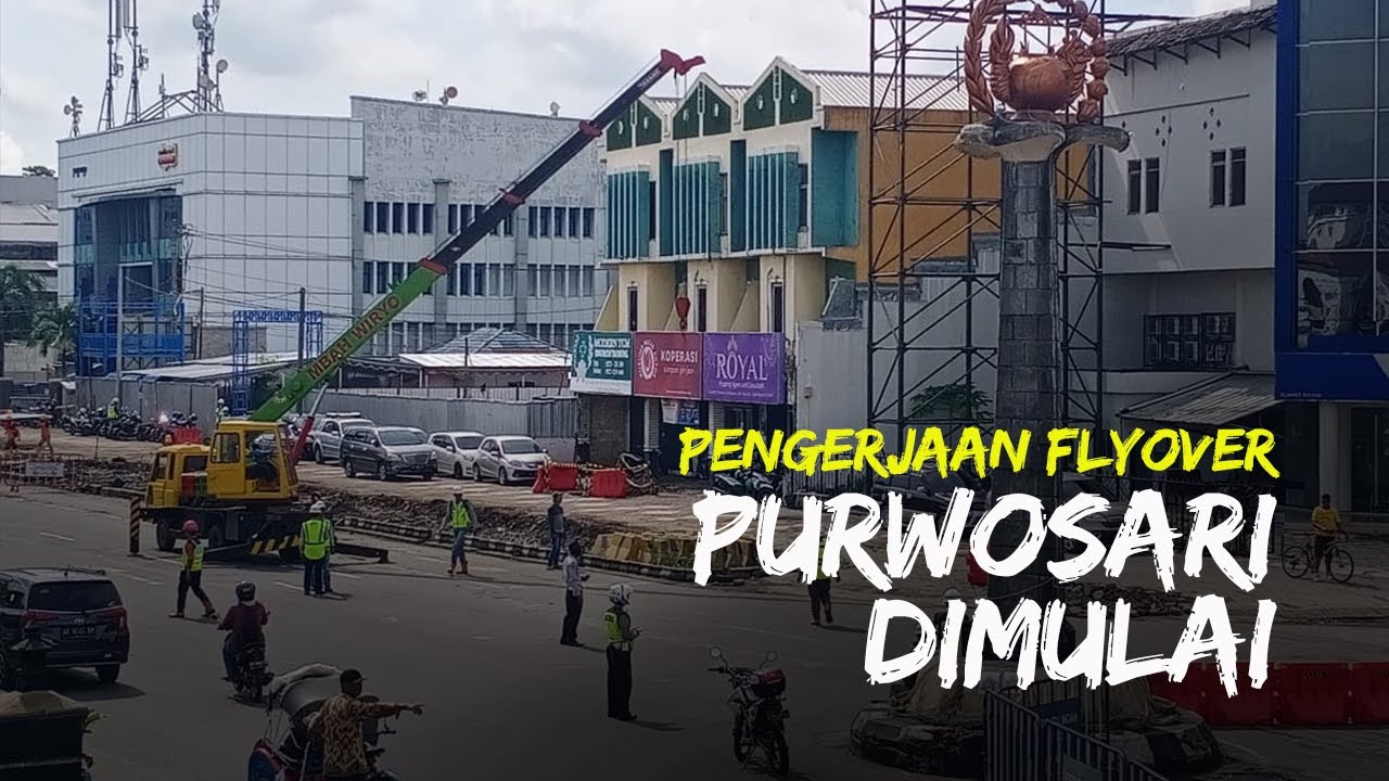 Pengerjaan Flyover Purwosari Dimulai, Simpang Tiga Kerten sampai ...