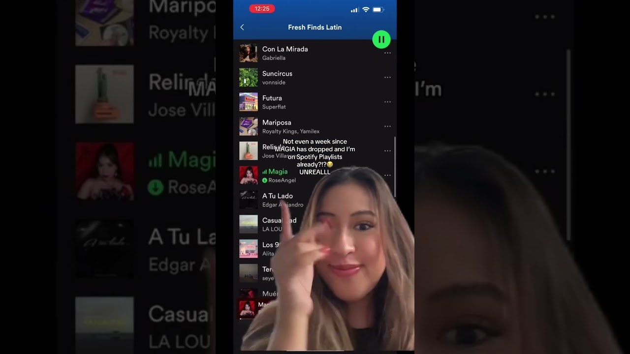 I’M ON SPOTIFY PLAYLISTS?!?😭🙏🏻 (MAGIA OUT NOW!!)