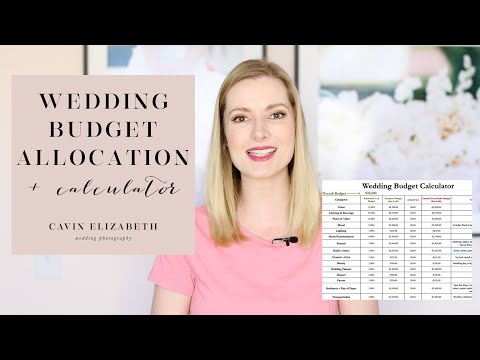 Wedding Budget Allocation Advice - Free Budget Calculator
