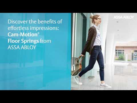 Effortless Design with ASSA ABLOY Cam-Motion® Door Closers