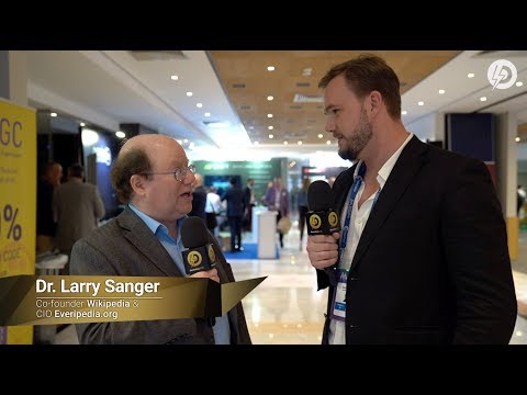 Dr. Larry Sanger, Co-founder of Wikipedia and CIO of Everipedia on His New Project | decentraLIVE