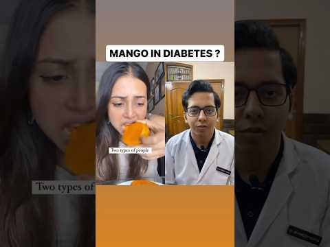 Are Mangoes Safe for Diabetics ? | Dt.Bhawesh | #diettubeindia #dietitian #mango #shorts