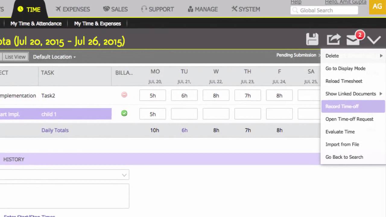 TIMESHEETS SO ADVANCED